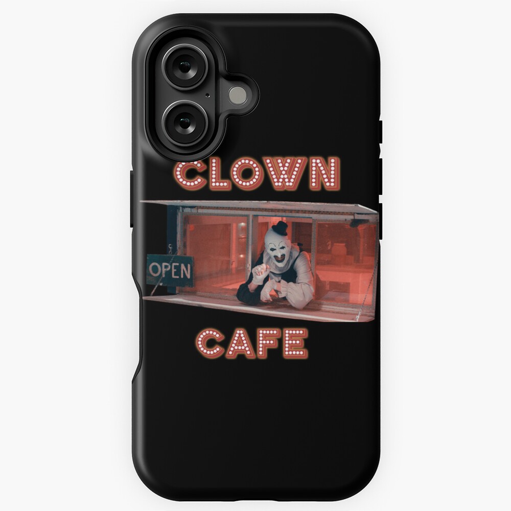 "Terrifier Clown Cafe" Poster for Sale by lavbitne | Redbubble