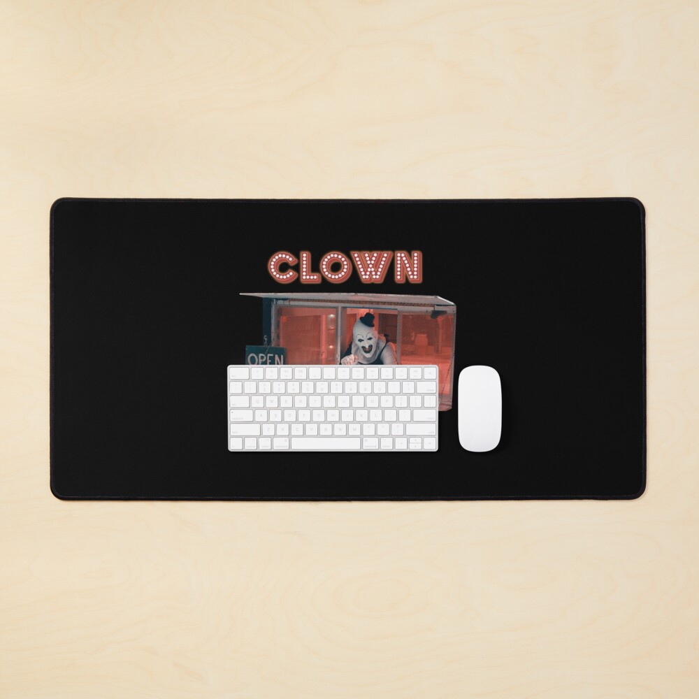 "Terrifier Clown Cafe" Sticker for Sale by lavbitne | Redbubble