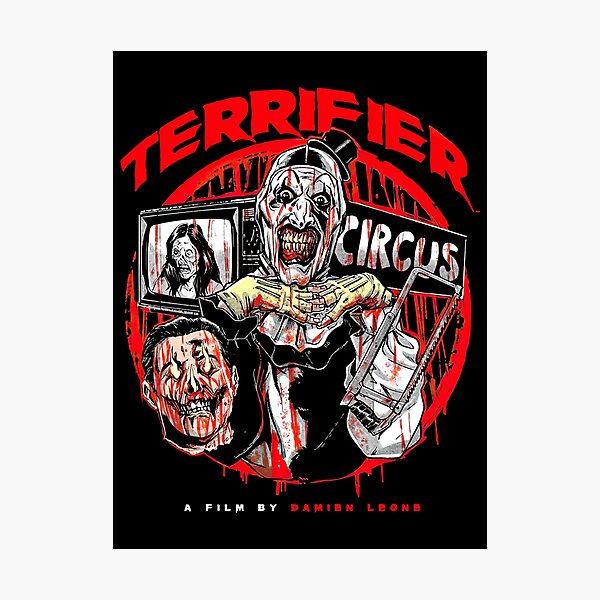 "Terrifier Smile Officially" Photographic Print for Sale by oliviamaer ...