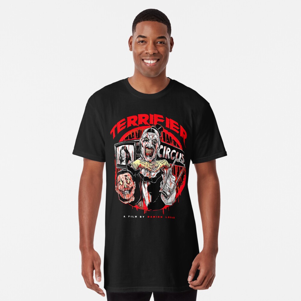 "Terrifier Smile Officially" Essential T-Shirt for Sale by oliviamaer ...