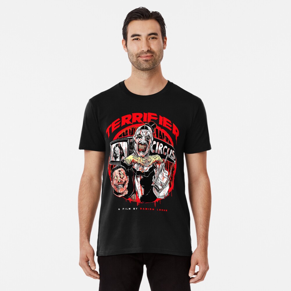 "Terrifier Smile Officially" Essential T-Shirt for Sale by oliviamaer ...