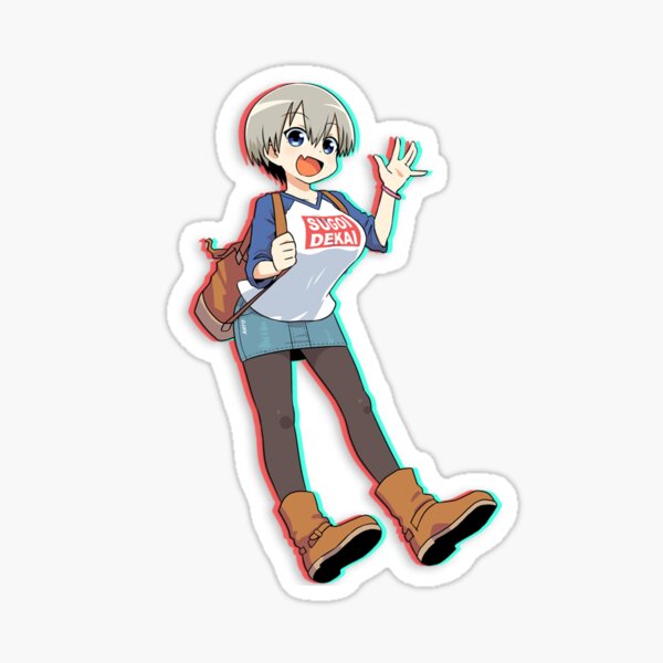 "Uzaki Chan" Sticker for Sale by SABONA | Redbubble