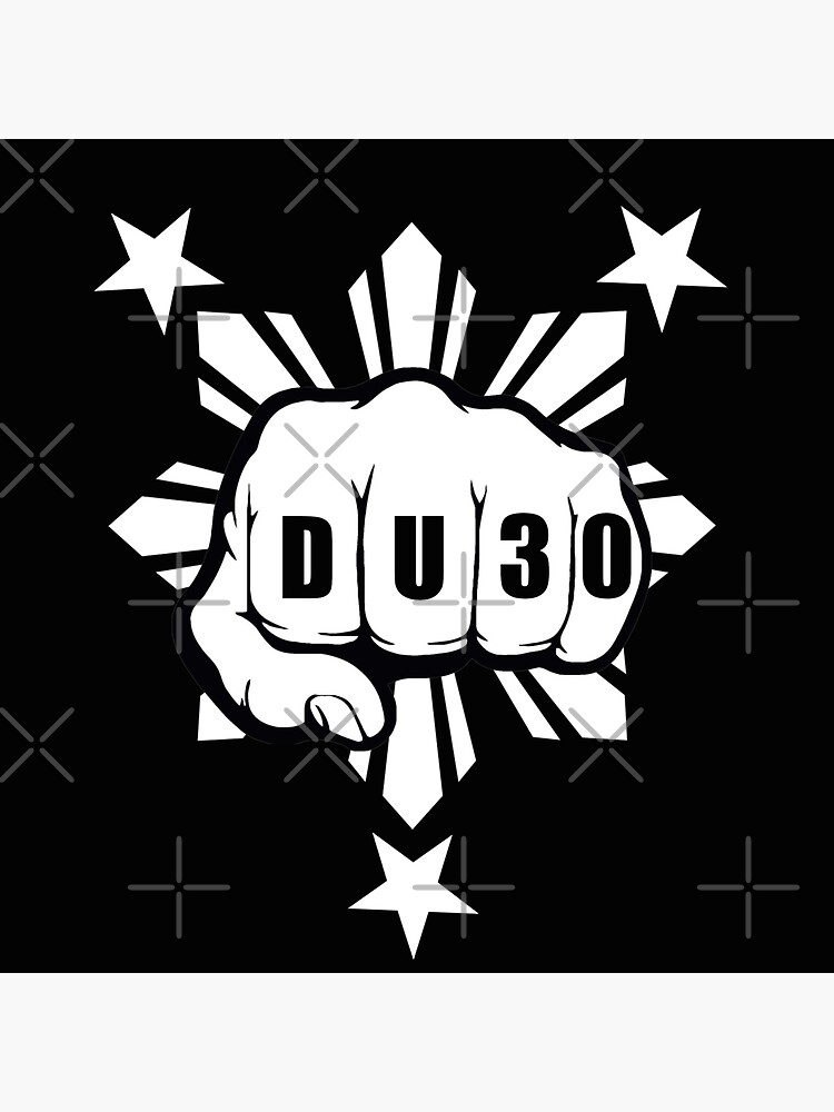 "DU30 Fist Collection" Sticker for Sale by studiojuanph | Redbubble
