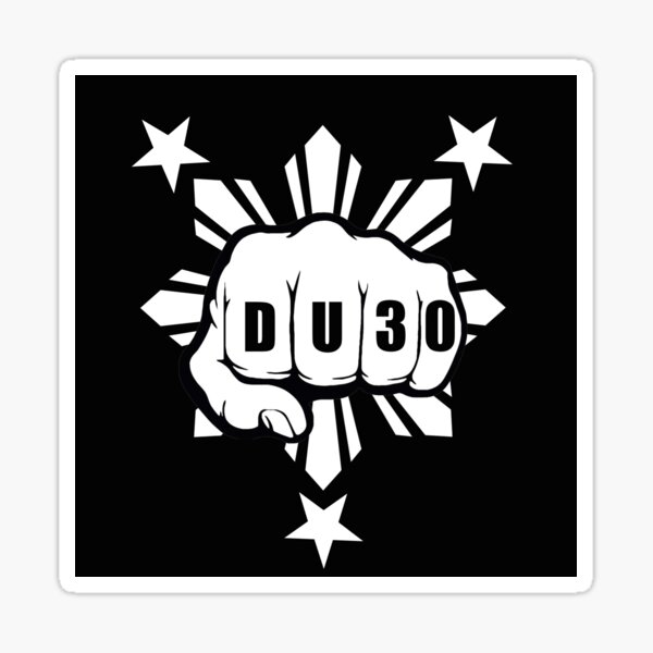 "DU30 Fist Collection" Sticker for Sale by studiojuanph | Redbubble