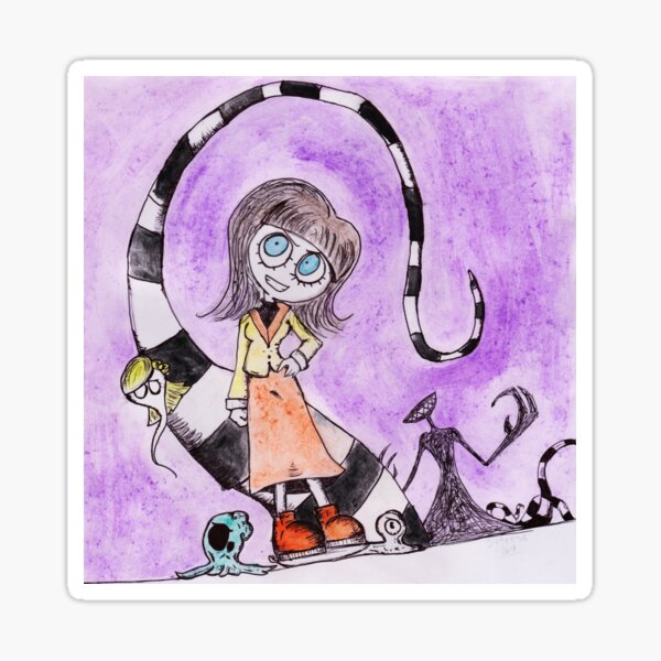 "Emeline" Sticker by Bioteknos | Redbubble