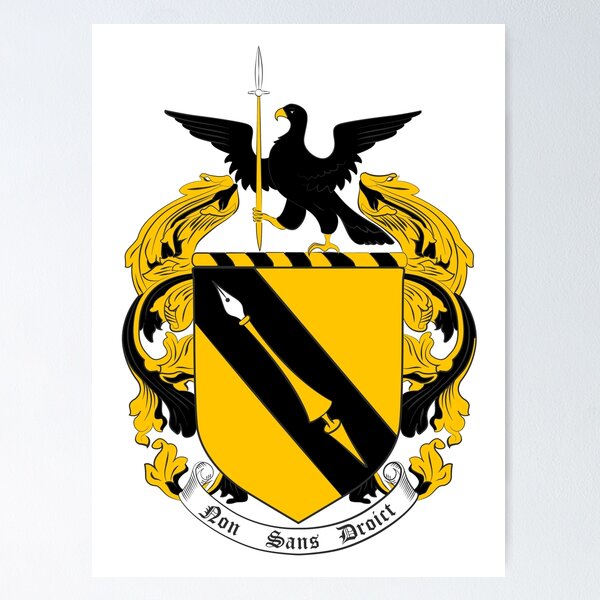 "Shakespeare Coat of Arms" Poster for Sale by MerchHare | Redbubble