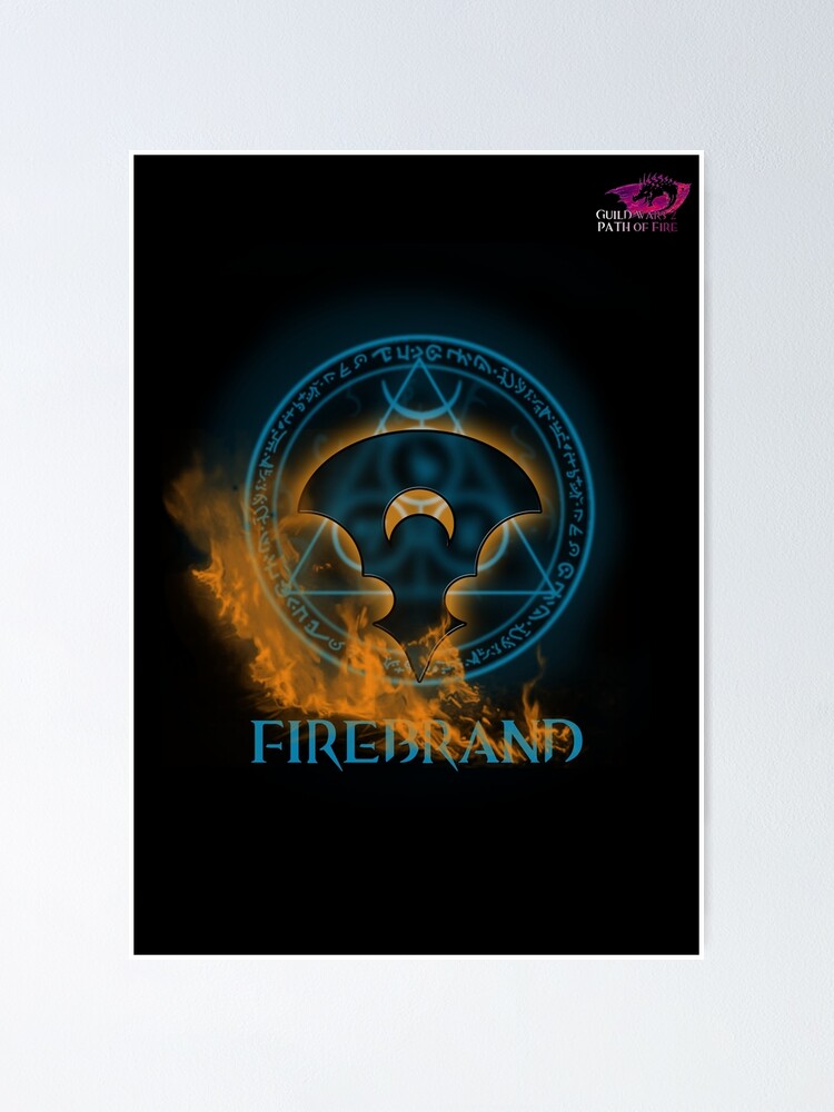 "Guild Wars 2 PoF - Firebrand (Guardian) | Abrasador (Guardián)" Poster ...