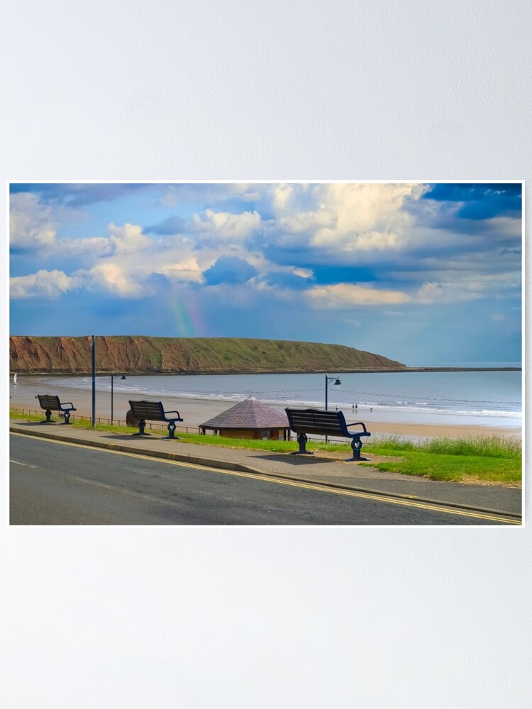 Póster «Filey pista de un arco iris» de Alisonchambers2 | Redbubble