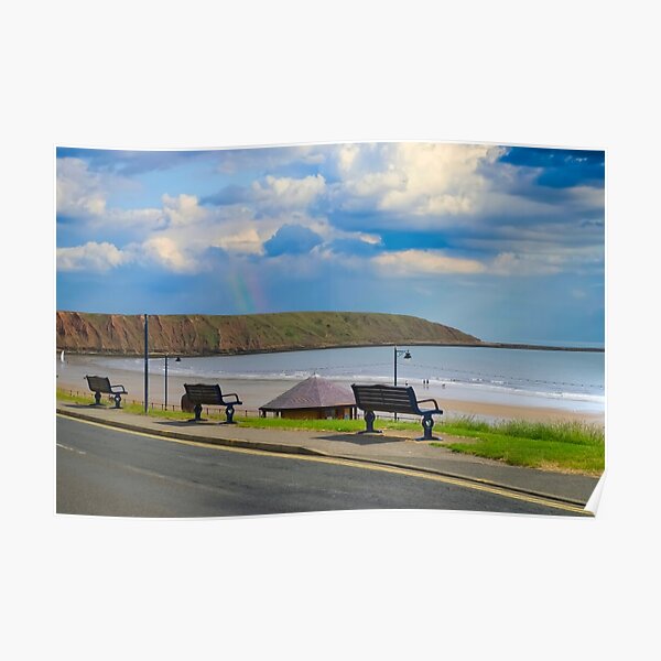 Póster «Filey pista de un arco iris» de Alisonchambers2 | Redbubble