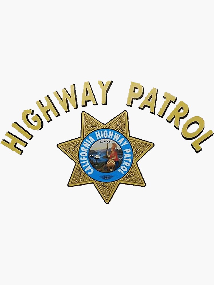 "California Highway Patrol Sticker" Sticker for Sale by ugazgenss | Redbubble