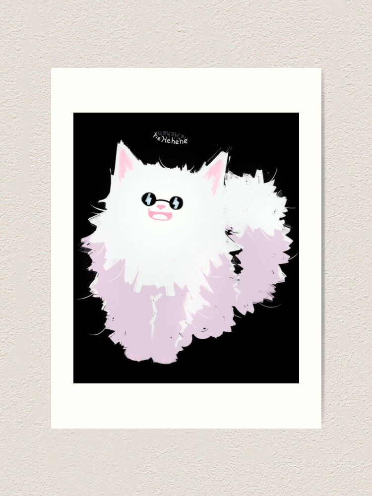 "Jujutsu Kaisen Hehe Gojo Cat - Jujutsu Kaisen" Art Print for Sale by ...