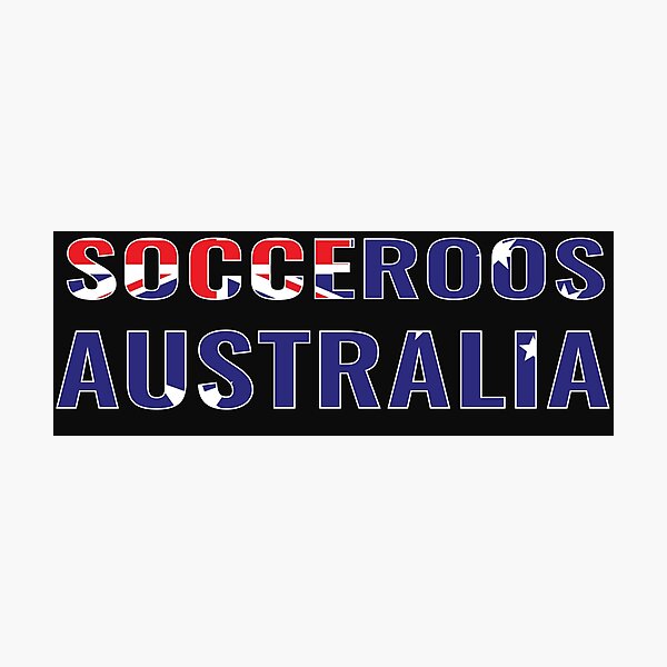 "Socceroos Australia World Cup Qatar 2022-Football Soccer ...