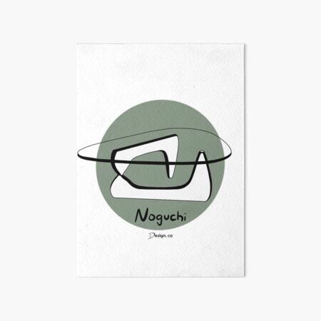 "Noguchi Design" Art Board Print for Sale by DesignCoTees | Redbubble