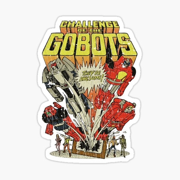 "Cartoons Challenge of The GoBots 1984 " Sticker for Sale by ...