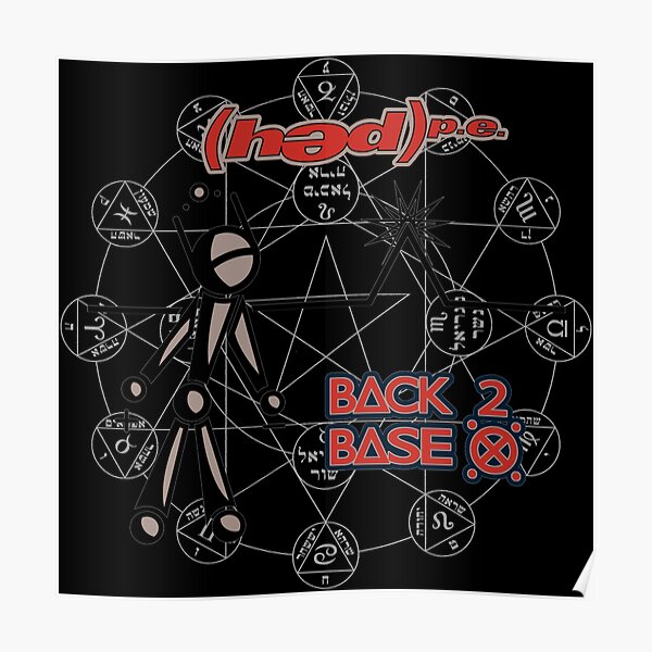 "(HED) PE - BAND" Poster for Sale by lokiepaija | Redbubble