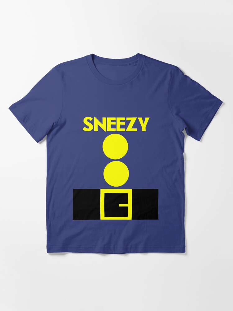 "Snow White Sneezy 7 Dwarfs Halloween Group Costume Shirt" T-shirt for ...