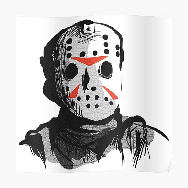 "Jason Voorhees" Poster by GSunrise | Redbubble