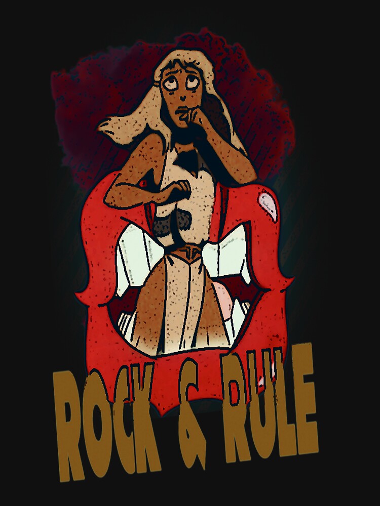 "Rock and Rule" T-shirt for Sale by kawaiikastle | Redbubble | and rule ...