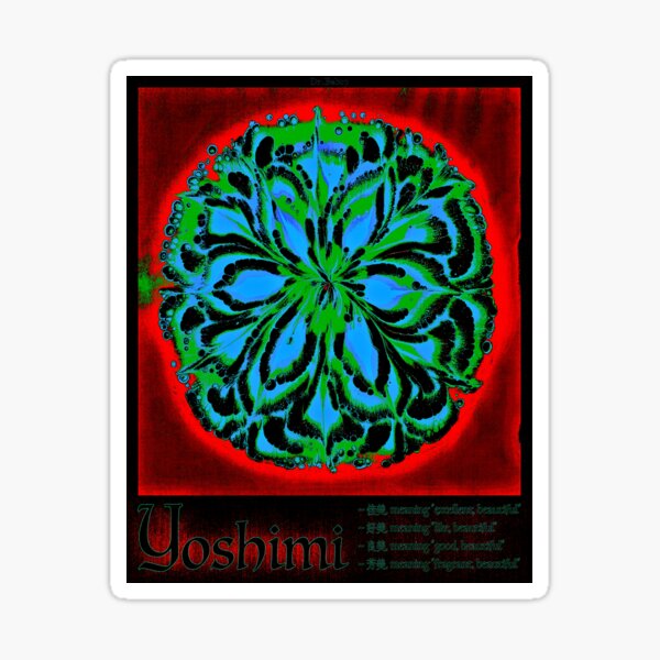 "Yoshimi 'Bloody Shadow'" Sticker for Sale by Dr-Bebop | Redbubble