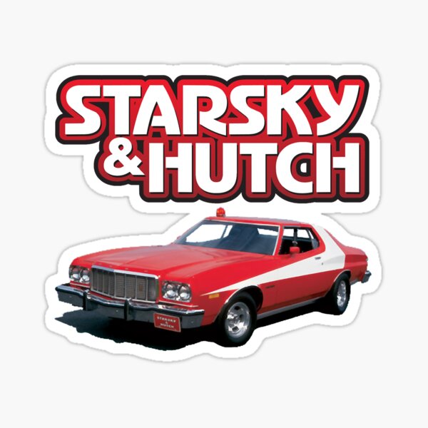 "Starsky and Hutch" Sticker for Sale by Julianawrence | Redbubble