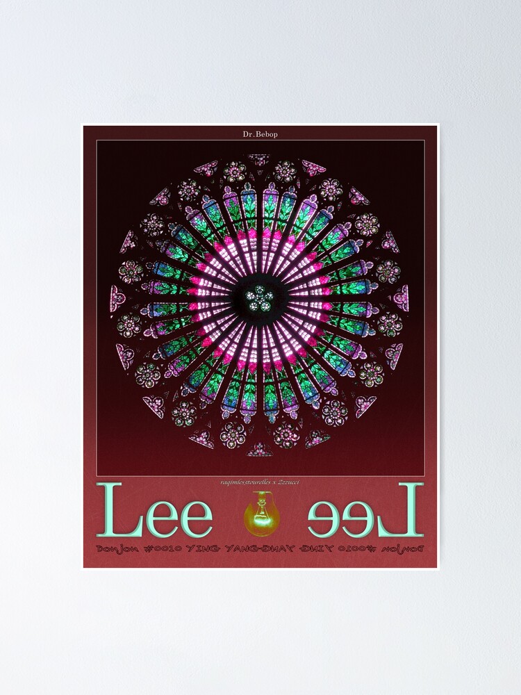 "Lee 'Original Red'" Poster for Sale by Dr-Bebop | Redbubble