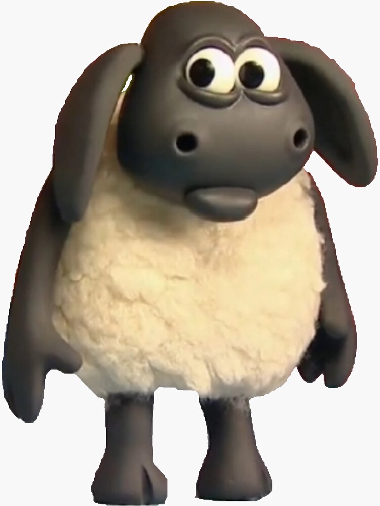 "Shaun the Sheep the baby" Sticker for Sale by Abdosafe | Redbubble