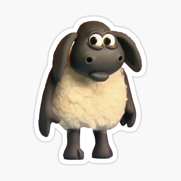 "Shaun the Sheep the baby" Sticker for Sale by Abdosafe | Redbubble