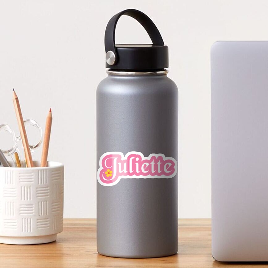 "Juliette name, Juliette" Sticker for Sale by MOONINSPIRATION | Redbubble