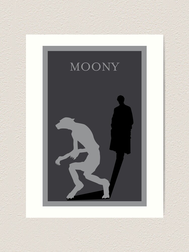 "Moony" Art Print for Sale by mrmagoofl | Redbubble