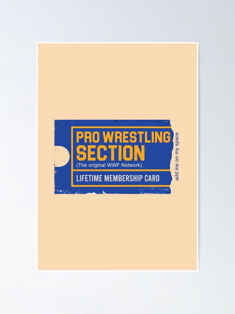 "80s Wrastlin - 90s Pro Wrestling - Blockbuster Lifetime Membership ...