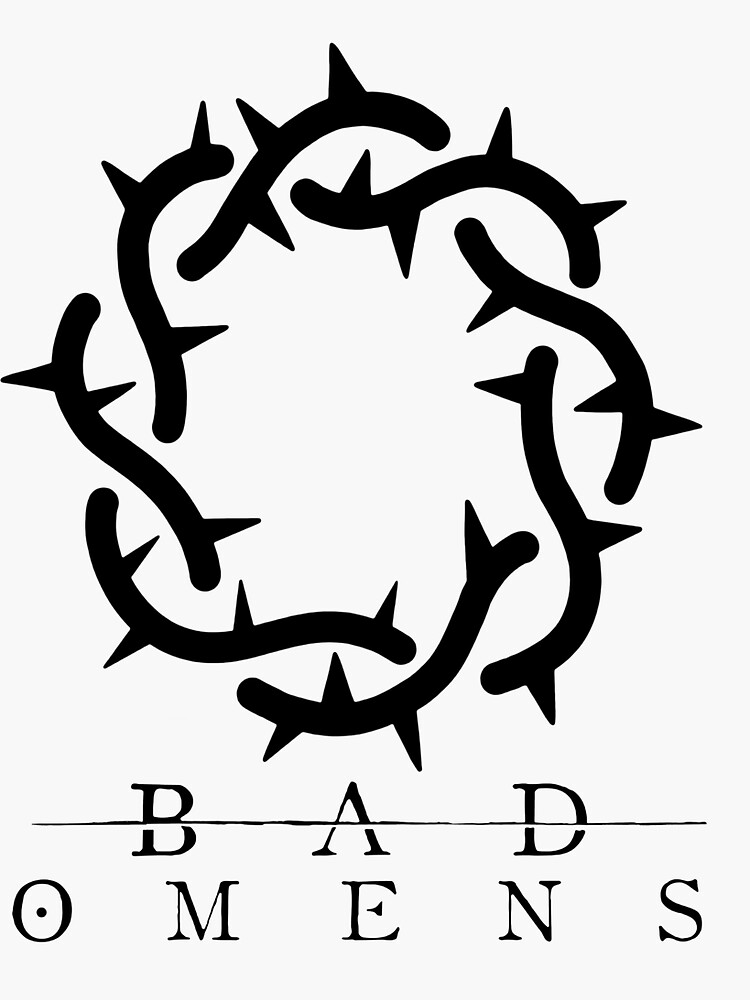 "Bad Omens Logo" Sticker for Sale by TNKART | Redbubble