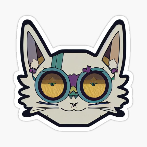 "Crabby Tabby Bernice" Sticker for Sale by zoomzoomies | Redbubble
