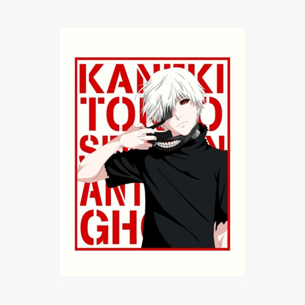 "Ken Kaneki logo" Art Print for Sale by MisterNightmare | Redbubble