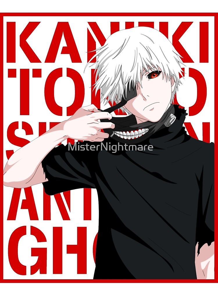 "Ken Kaneki logo" Art Print for Sale by MisterNightmare | Redbubble