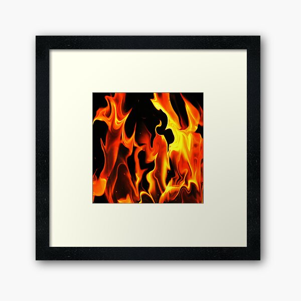 "Black Fire-Available As Art Prints-Mugs,Cases,Duvets,T Shirts,Stickers ...