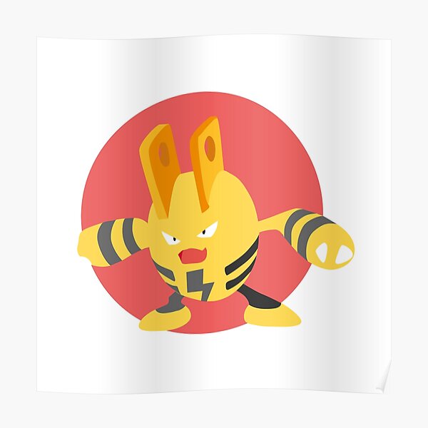 "Elekid - 2nd Gen" Poster by Missajrolls | Redbubble