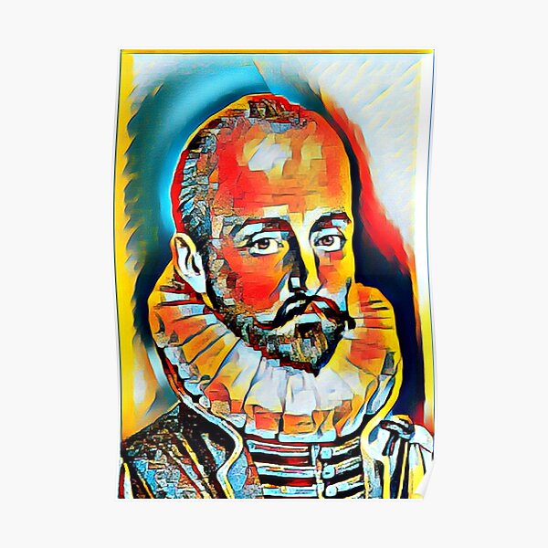 Póster «Obra de Michel de Montaigne | Retrato de Michel de Montaigne ...