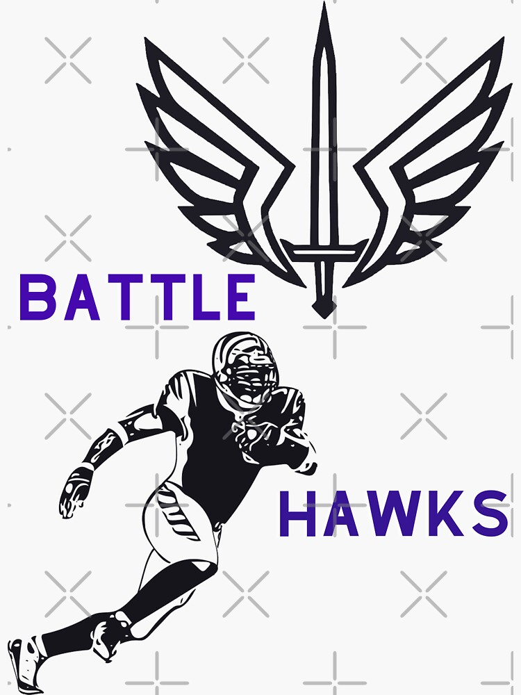 "ST Louis BATTLEHAWKS " Sticker for Sale by AdnaneJH | Redbubble