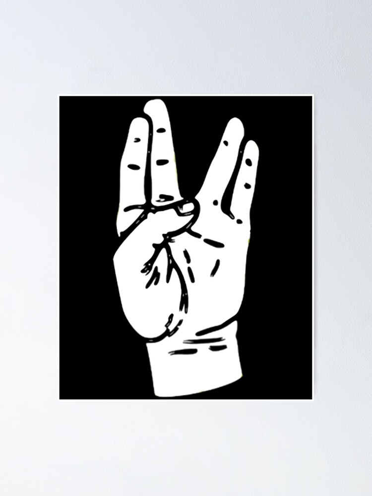 Symbole Damso Rappeur Français Poster