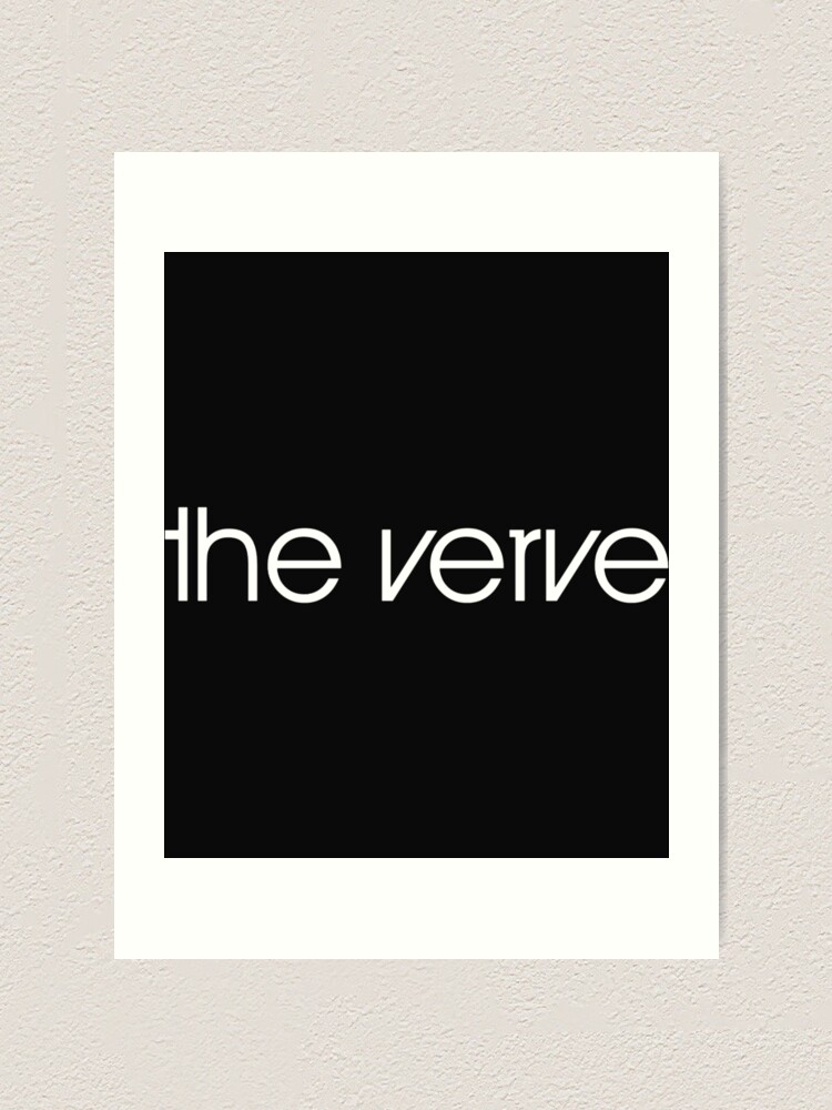 "The Verve UK Band Logo " Art Print for Sale by oldskoolhoolsa | Redbubble