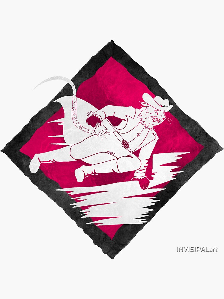 "Pink Dead By Daylight Team" Sticker for Sale by INVISIPALart | Redbubble