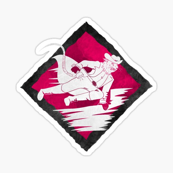 "Pink Dead By Daylight Team" Sticker for Sale by INVISIPALart | Redbubble
