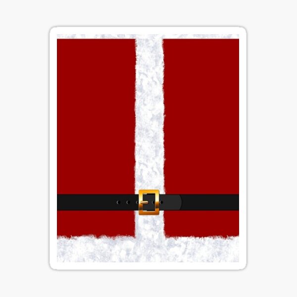 "Santa suit Santas red suit with black belt santa outfit santa costume ...
