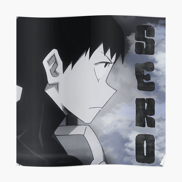 "Sero Black And White Design From Boku No Hero Academia" Poster for ...