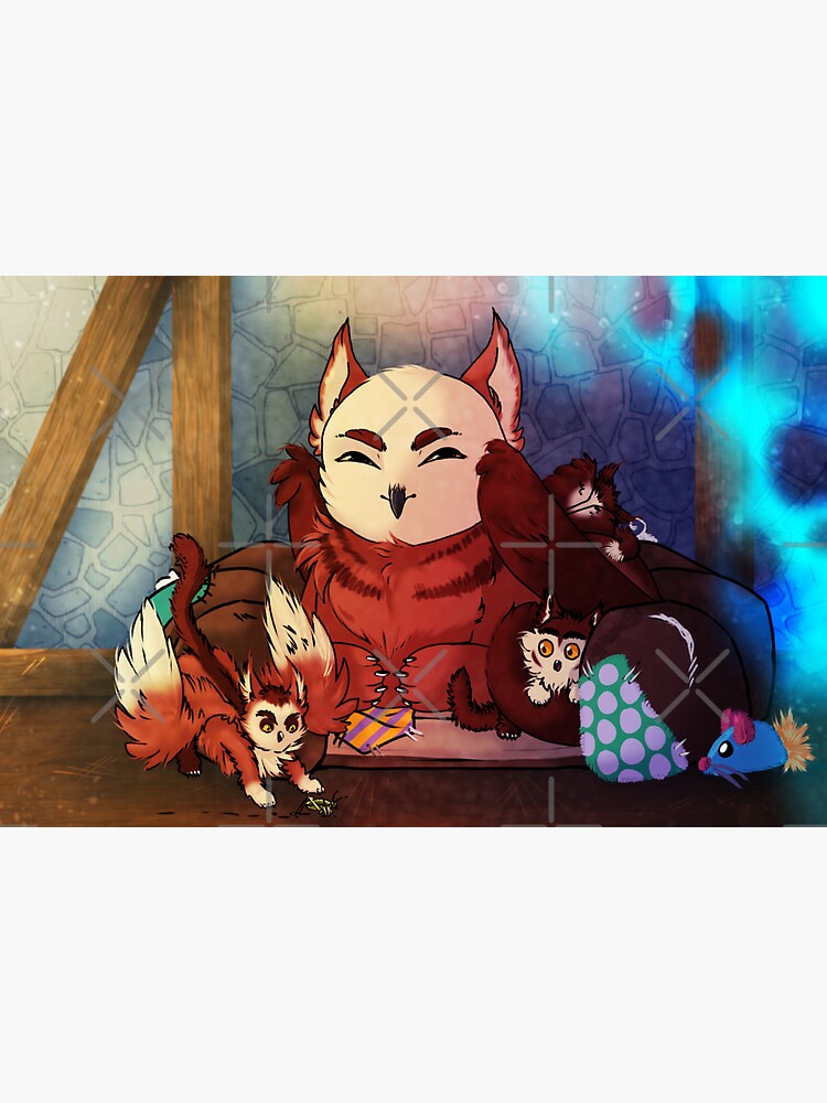 "Meowl" Sticker for Sale by NyckelKey | Redbubble