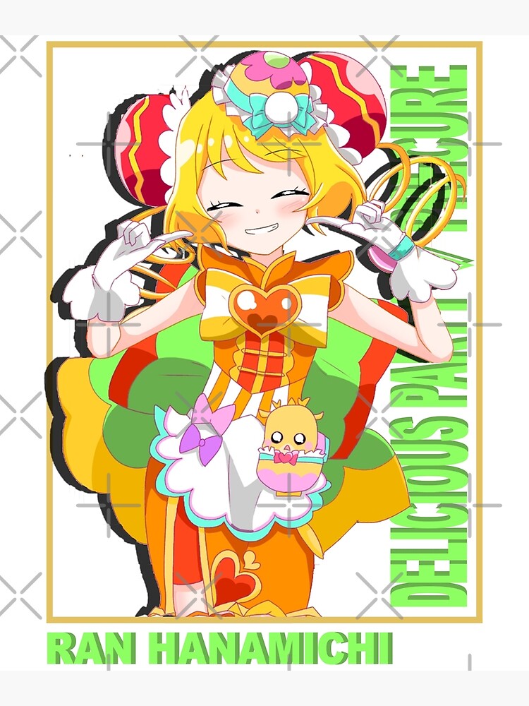 "RAN HANAMICHI DELICIOUS PARTY PRECURE " Poster for Sale by artyyyyy ...