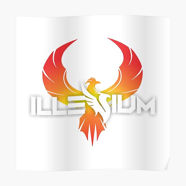"illenium logo band" Poster for Sale by hercutba | Redbubble