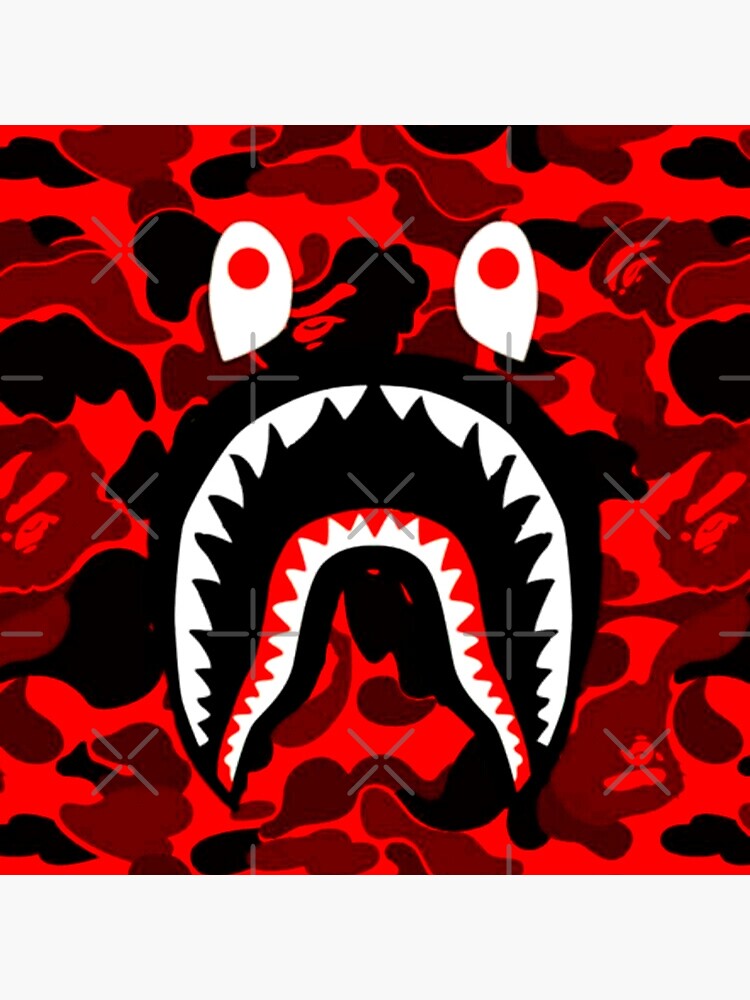 "Bape Shark" Poster for Sale by lazzy-artist | Redbubble