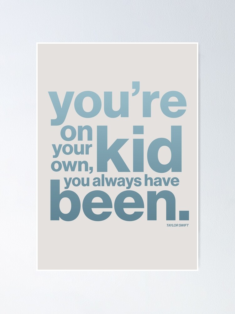 "YOYOK Taylor Swift Print" Poster for Sale by vickybentley | Redbubble