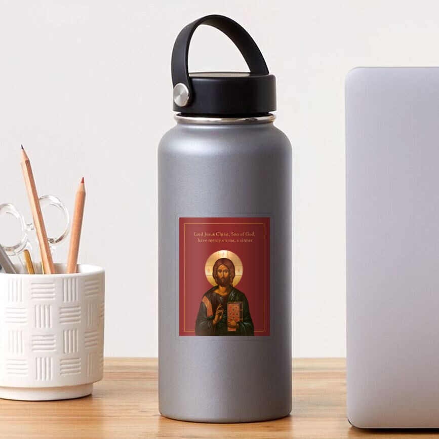 "Jesus Prayer Icon Eastern Orthodox Church" Poster for Sale by ...
